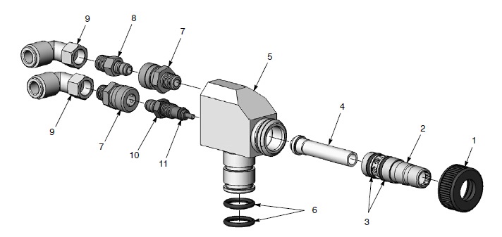 Throat 1095899, Tivar, for Encore Generation II Corona Pump - Buy ...
